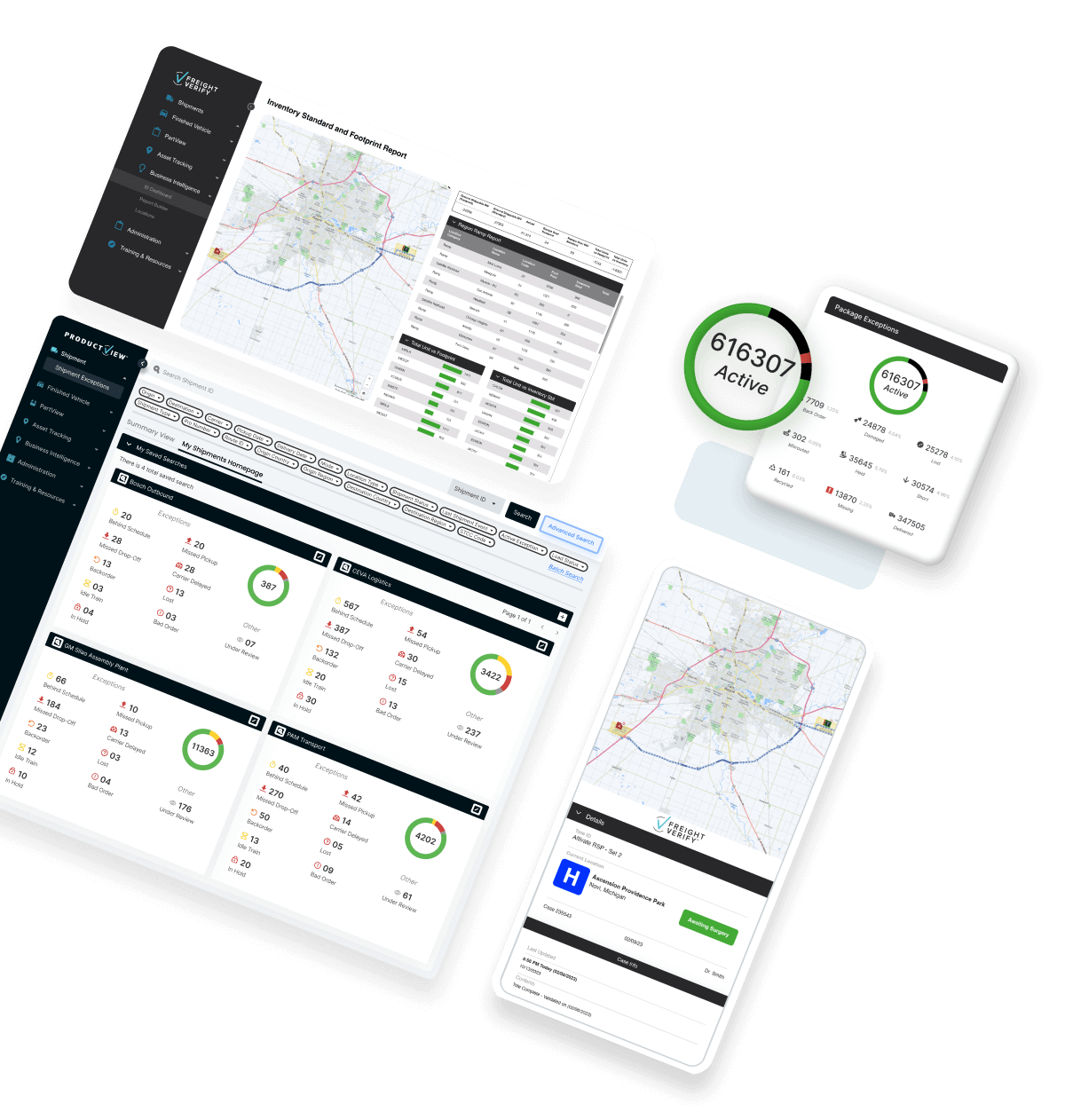 Real-time transportation supply chain visibility RTTV FreightVerify